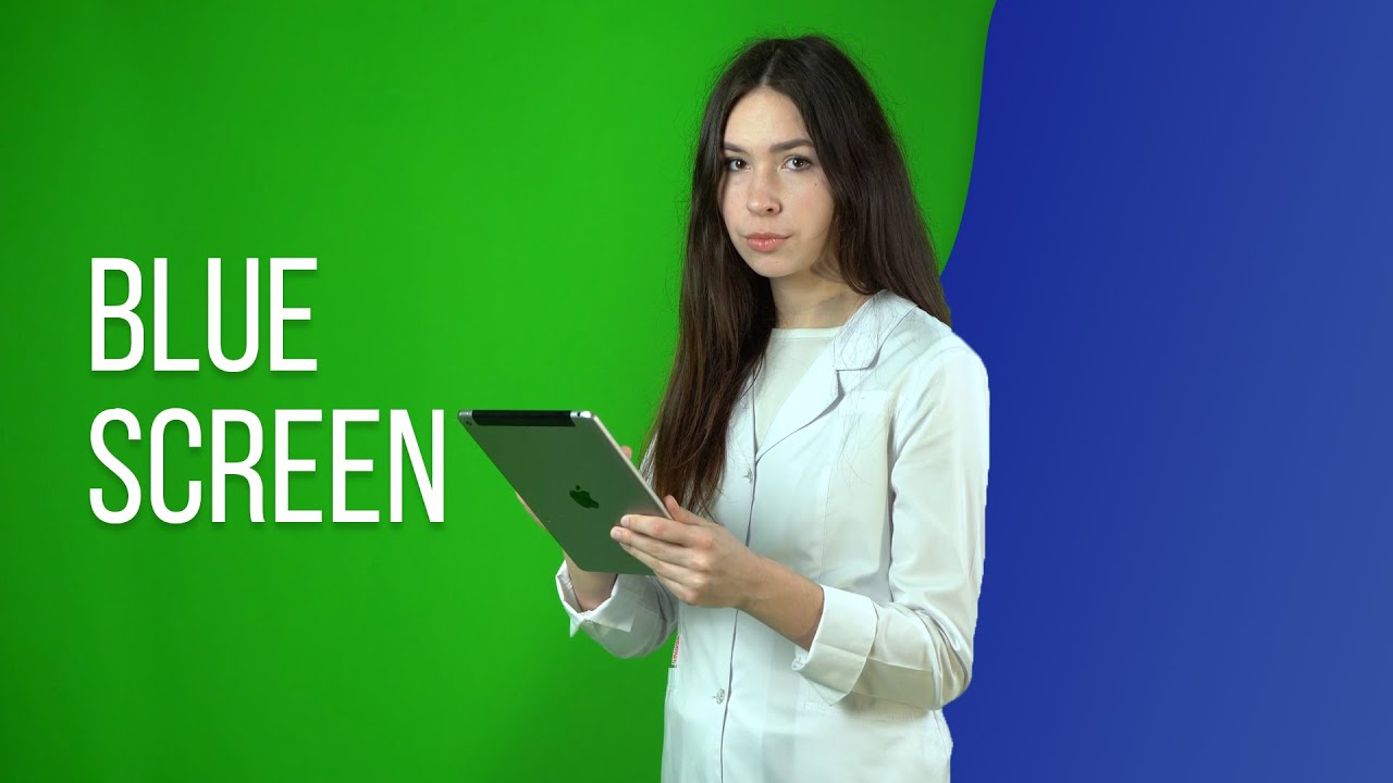 blue screen - YouTube