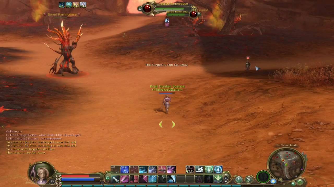 Aion Open beta RARE SPAWN BOSS Bored Ramnodase Ranger - YouTube