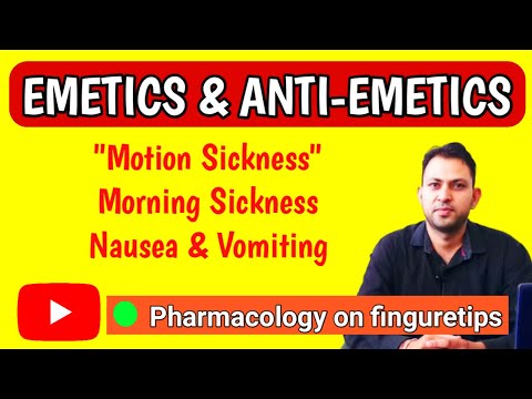 Emetics & antiemetics pharmacology in hindi | antiemetics pharmacology | Nurses Tech Online