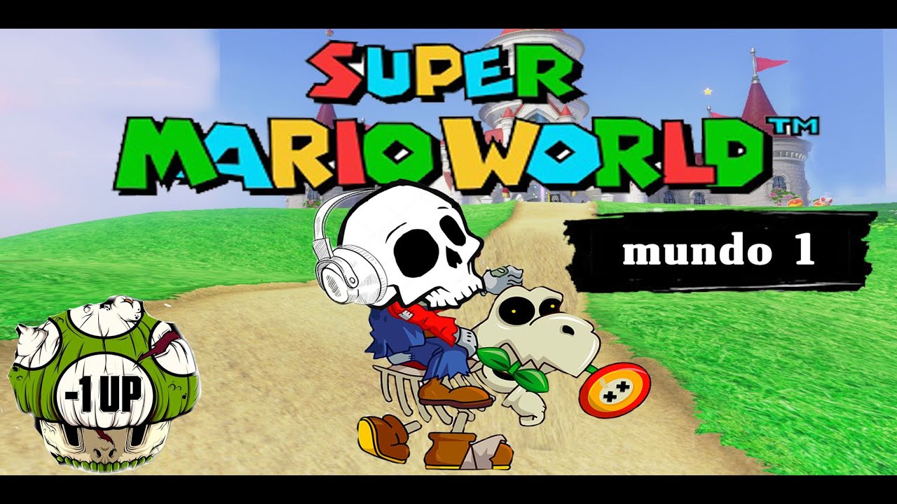 super mario world mundo 1 - YouTube