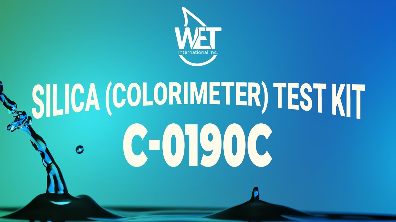 Silica Test Kit (C-0190C) | Electronic Colorimeter | Water Treatment ...