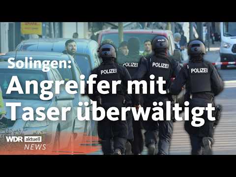 Festnahme nach Messerangriff in Solingen: Zwei Männer lebensgefährlich verletzt | WDR aktuell