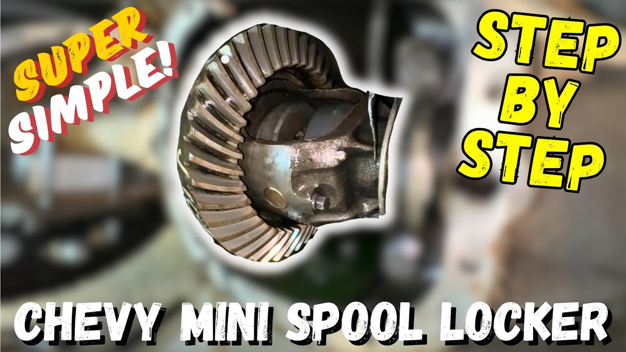 How to install Chevy Mini Spool Locker for S10. Easier than you think ...
