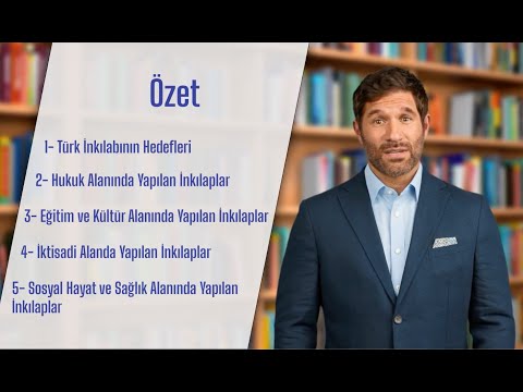 Bölüm 1: Türk İnkılabı ve İnkılap Hareketleri