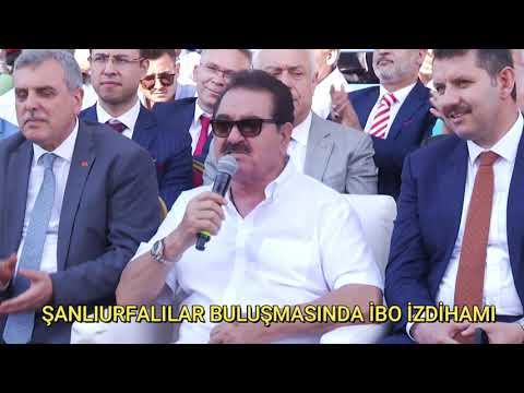 Şanlıurfalıların buluşmasında İbrahim Tatlıses izdihamı