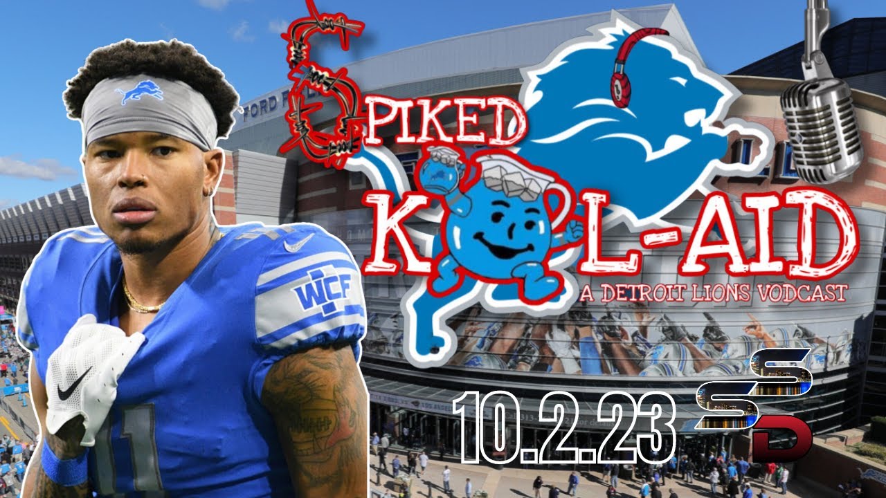 Detroit Lions Spiked Kool-Aid 10.2.23: Stress Free Sunday - YouTube