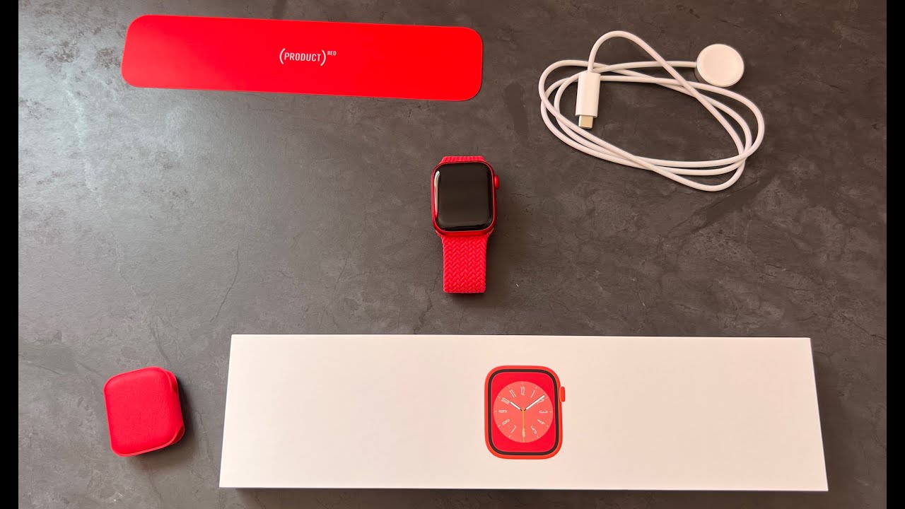 APPLE WATCH SERIES 8 | PRODUCT RED 41 MM | UNBOXING - YouTube