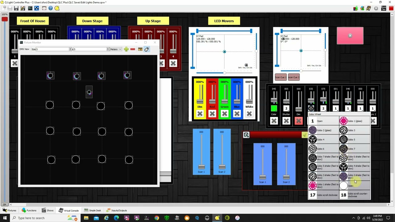 QLC+ All About Virtual Console Faders - YouTube