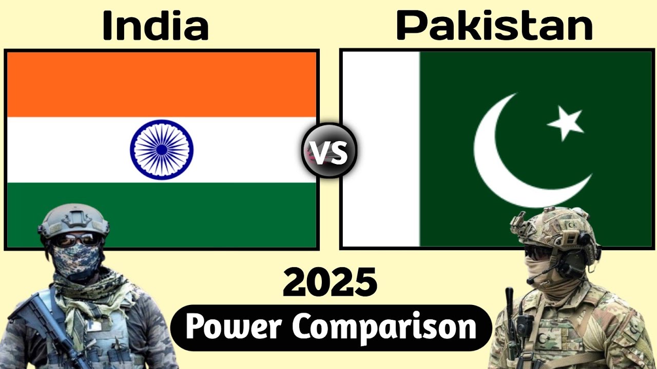 India vs Pakistan Millitary Power Comparison 2025| Pakistan vs India ...