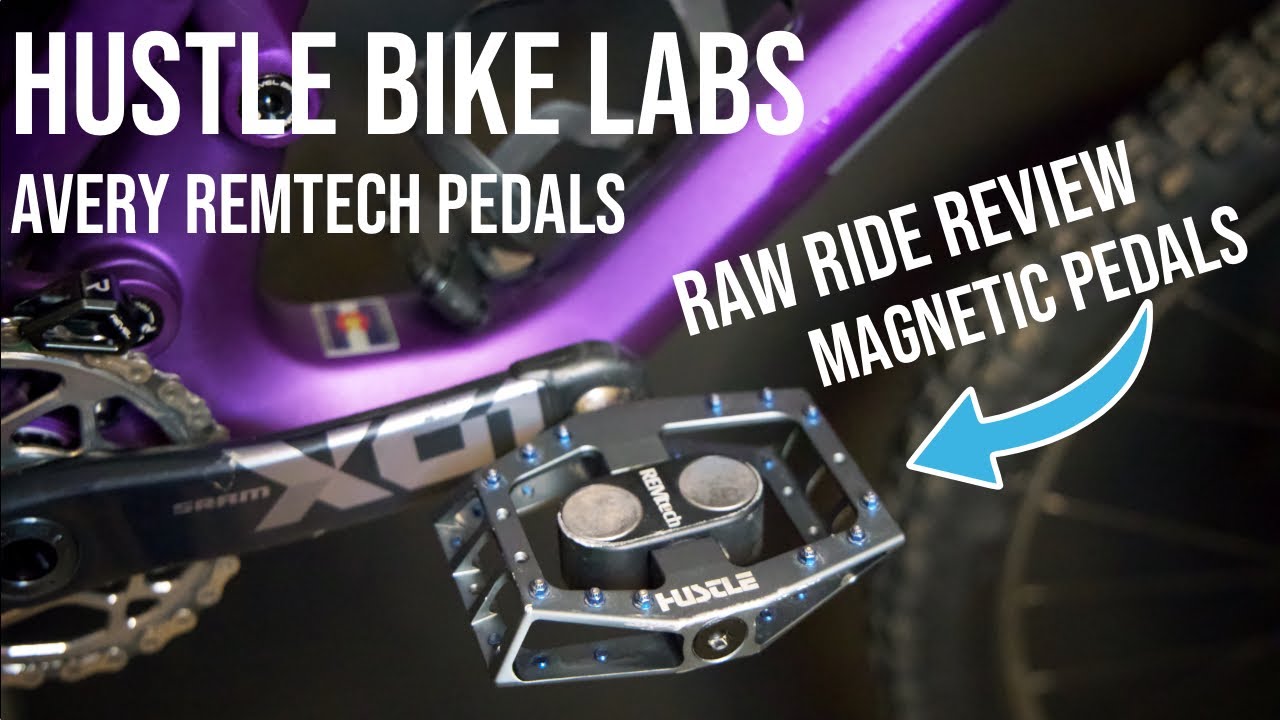 Raw Ride Review - Hustle Bike Labs Avery REMtech Pedals - YouTube