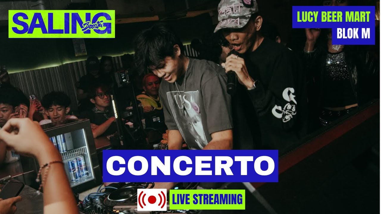 CONCERTO | SALING BANTU @ LUCY BEER MART BLOK M - YouTube
