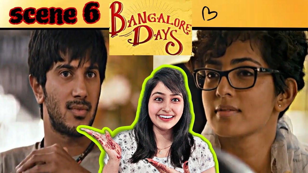 Bangalore Days Movie RJ Sarah Scene REACTION | DQ | Priyanka world ...
