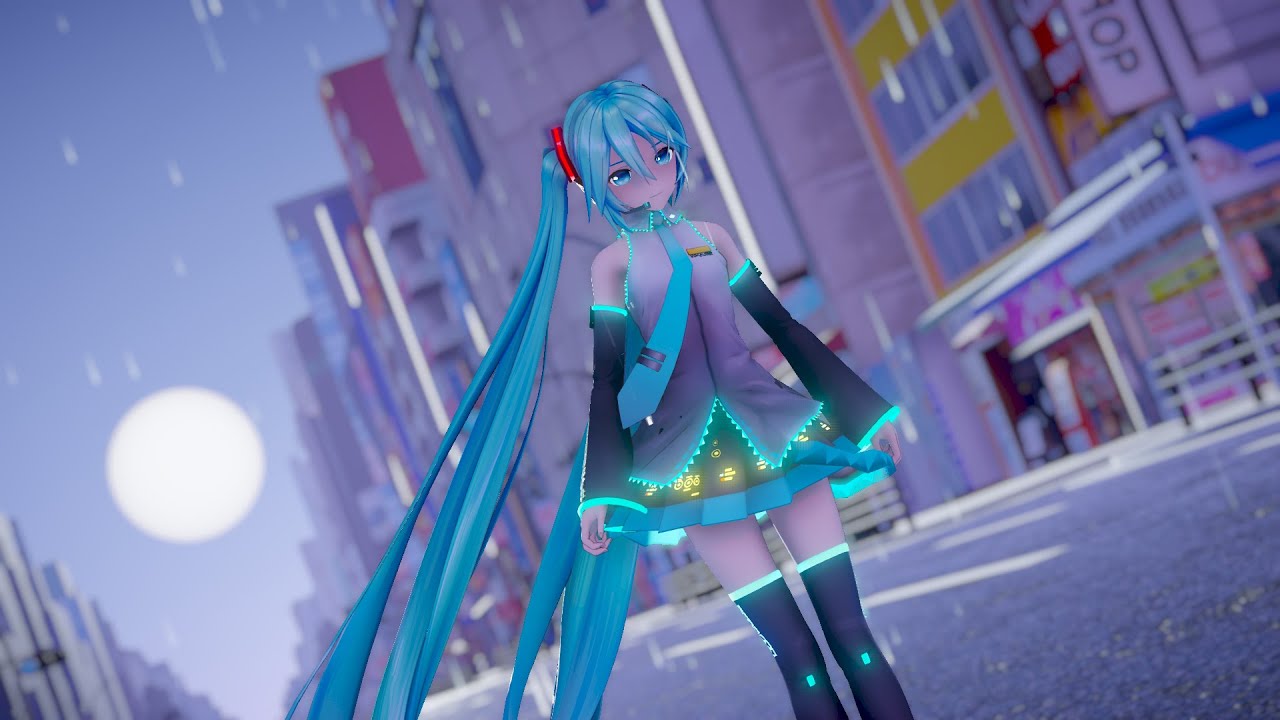 【MMD】glow【初音ミク】 - YouTube