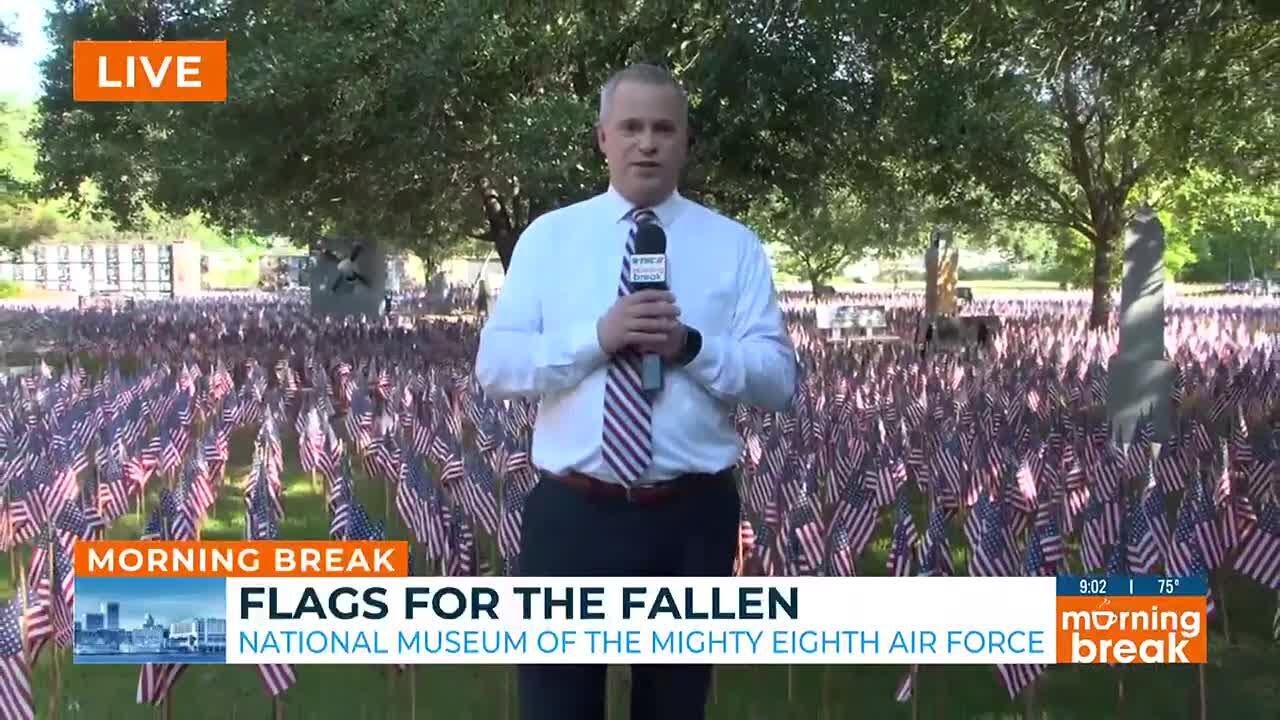 FLAGS FOR THE FALLEN FOR MEMORIAL DAY - YouTube