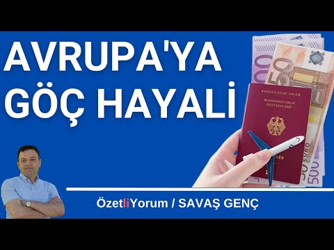 Avrupa'ya göçme hayali!..