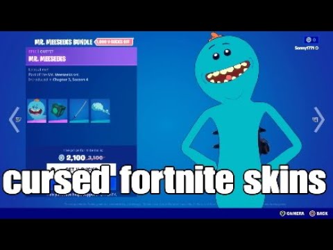 CURSED FORTNITE SKINS YOU WILL REGRET WATCHING!!!! - YouTube