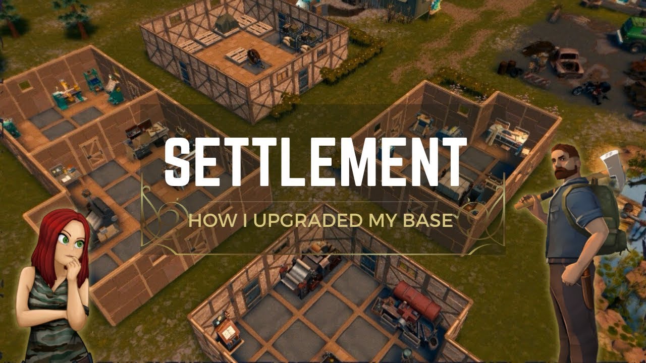 BASE TOUR - SETTLEMENT - UPDATED | ALL MACHINES UNLOCKED | Last Day On Earth: Survival - YouTube