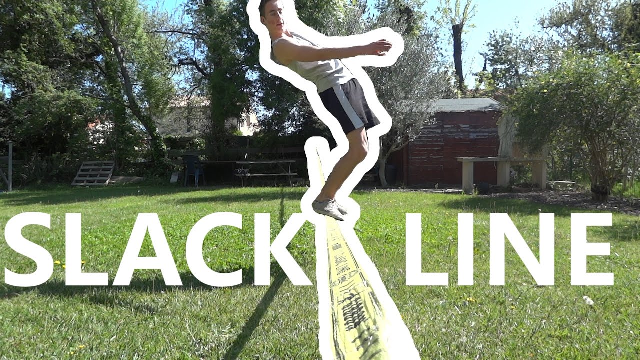 Comment faire de la SLACKLINE ? - YouTube