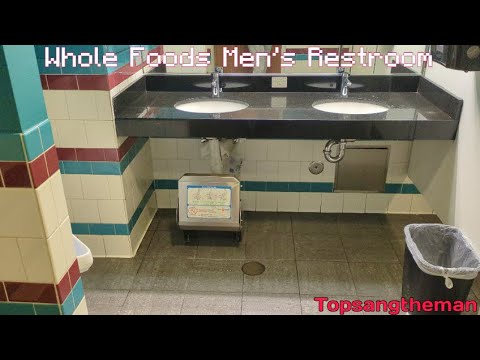 Whole Foods Men's Restroom - YouTube