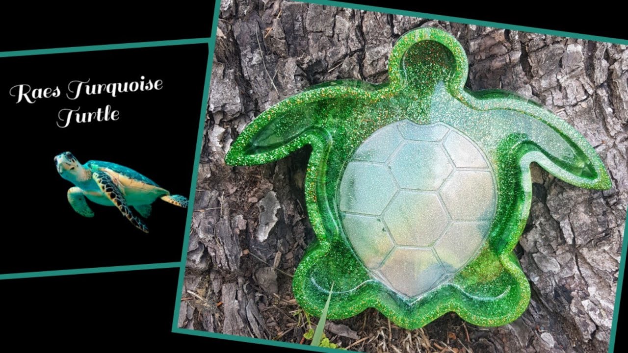 Turtle Tray Mold Epoxy - YouTube
