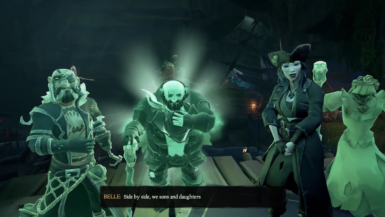 ACHIEVE GHOST CURSE IN SEA OF THIEVES - YouTube