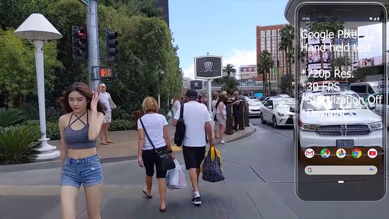 Google Pixel 3a video camera test - YouTube