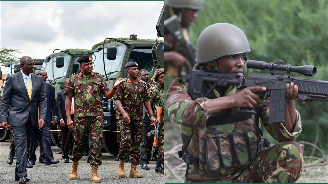CHECK HOW HIGHLY TRAINED KDF SOLDIERS LEFT THE COUNTRY TO FÍGHT DRC ...