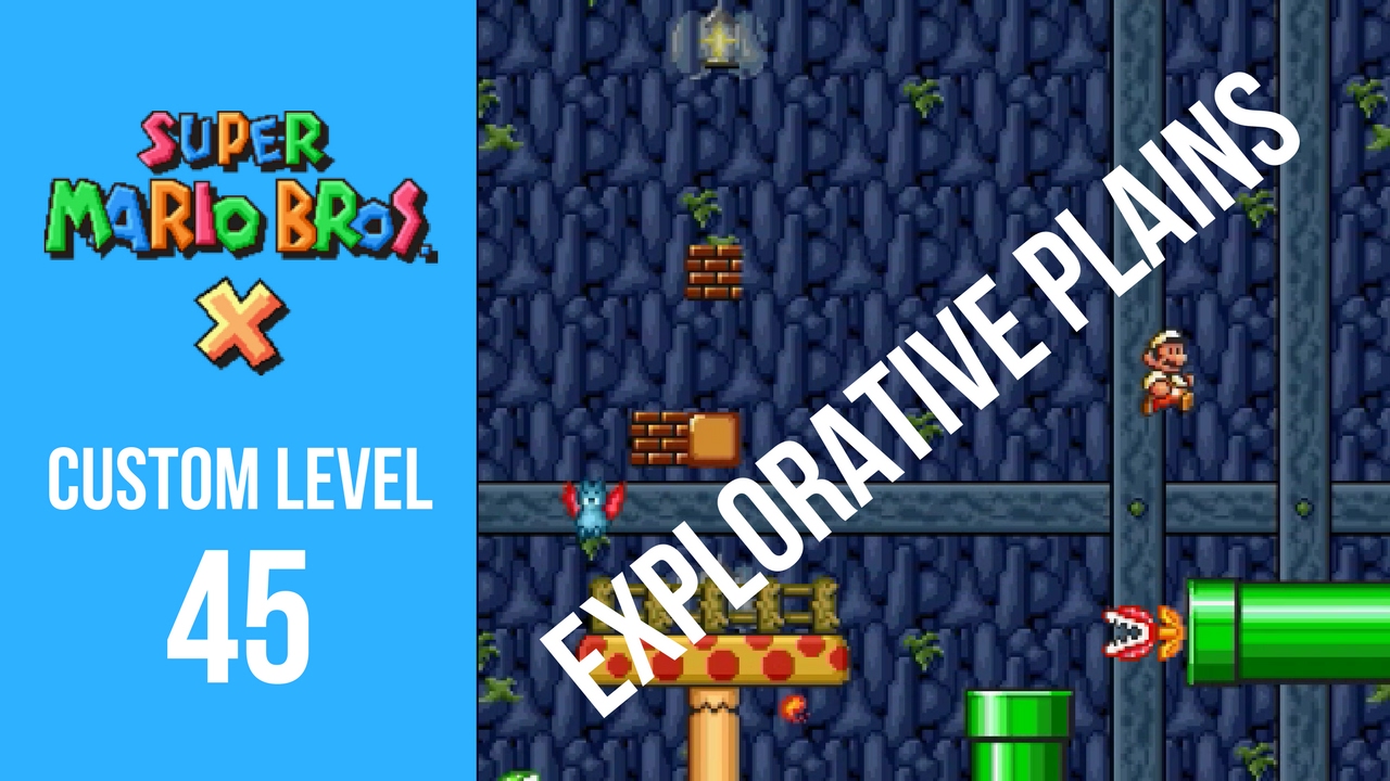 SMBX Custom Level #45 - Explorative Plains - YouTube