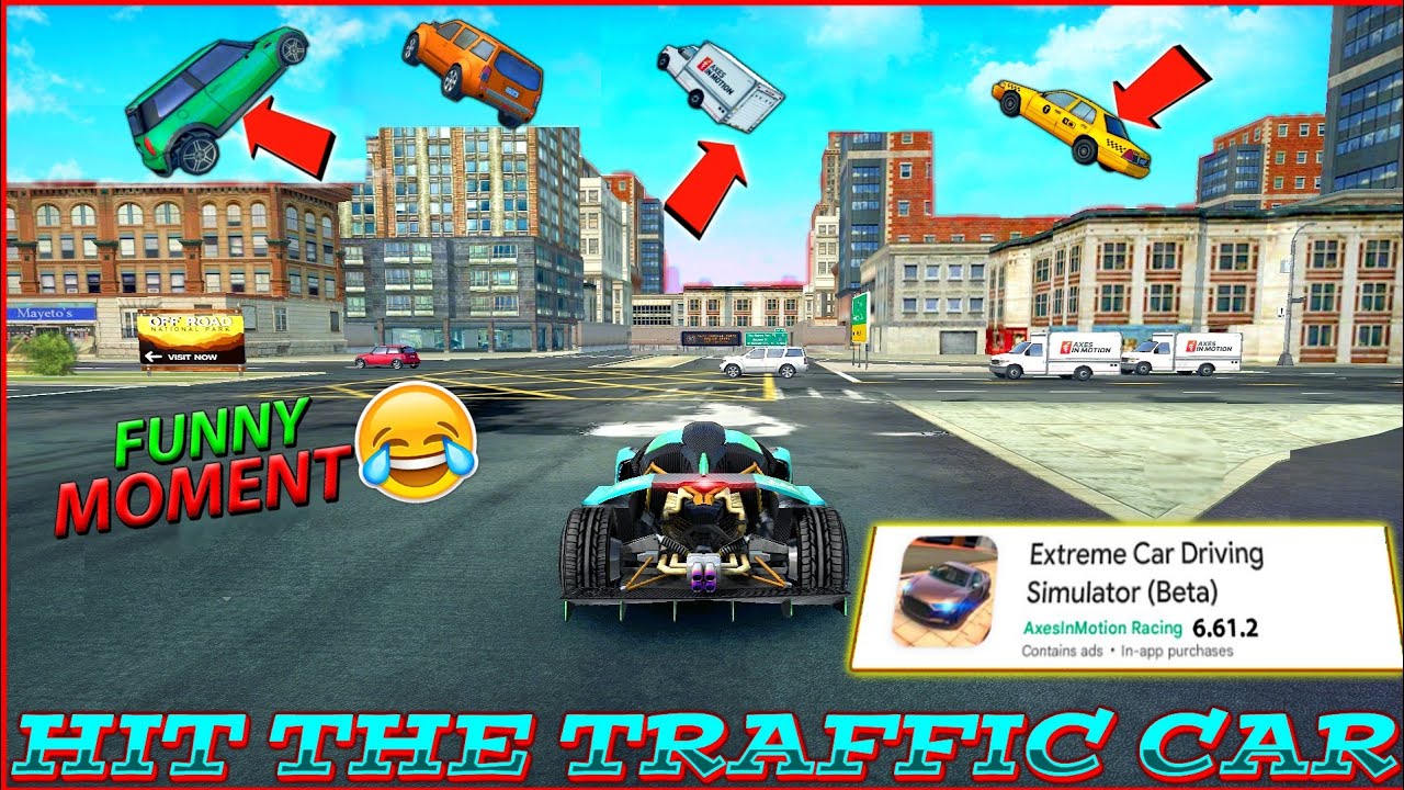 Hit The Traffic Cars By Koenigsegg jesko Car - Extreme Car Driving ...