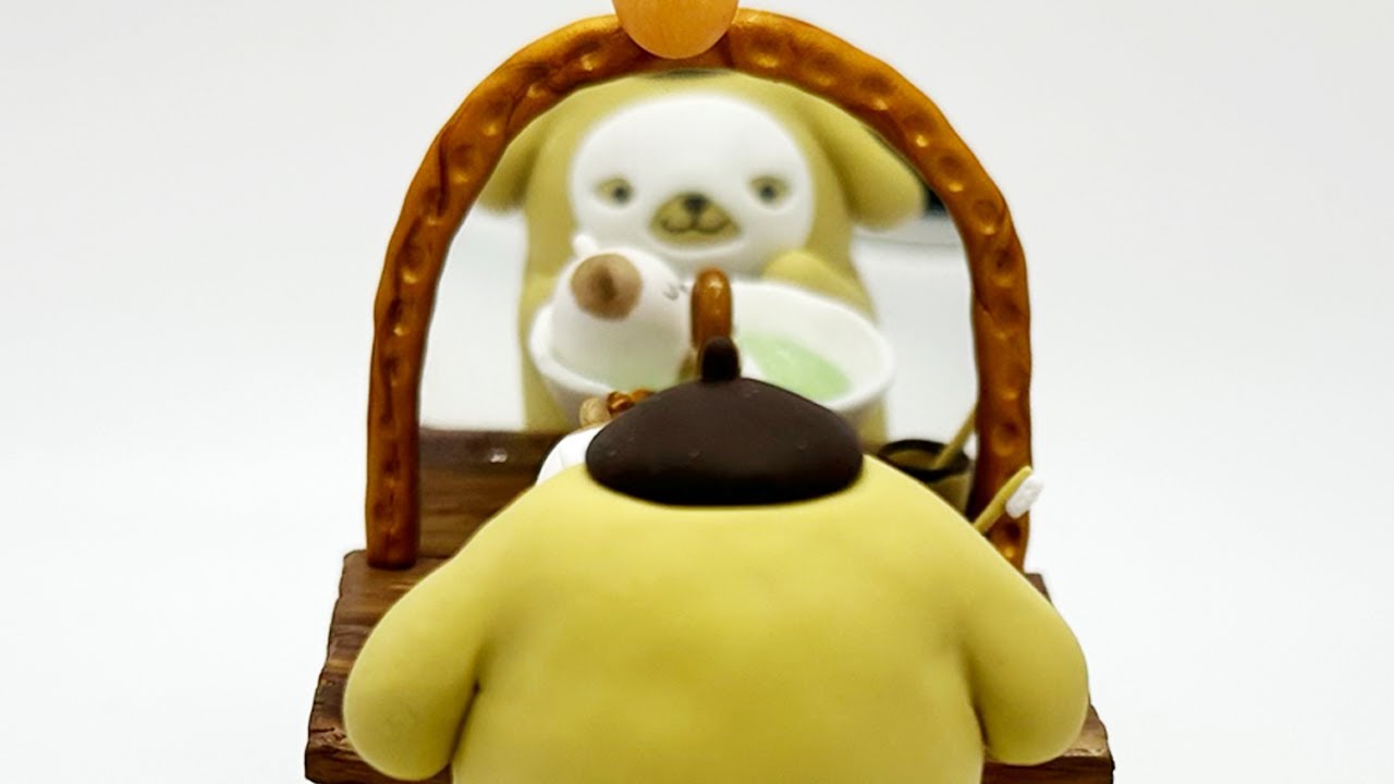 팩하는 폼폼푸린 만들기_Making Pompompurin with a facial mask on - YouTube