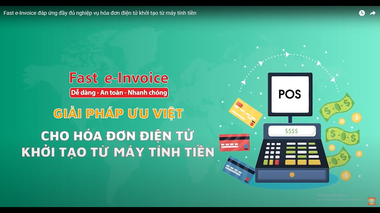 Fast e-Invoice đáp ứng đầy đủ nghiệp vụ hóa đơn điện tử khởi tạo từ máy ...