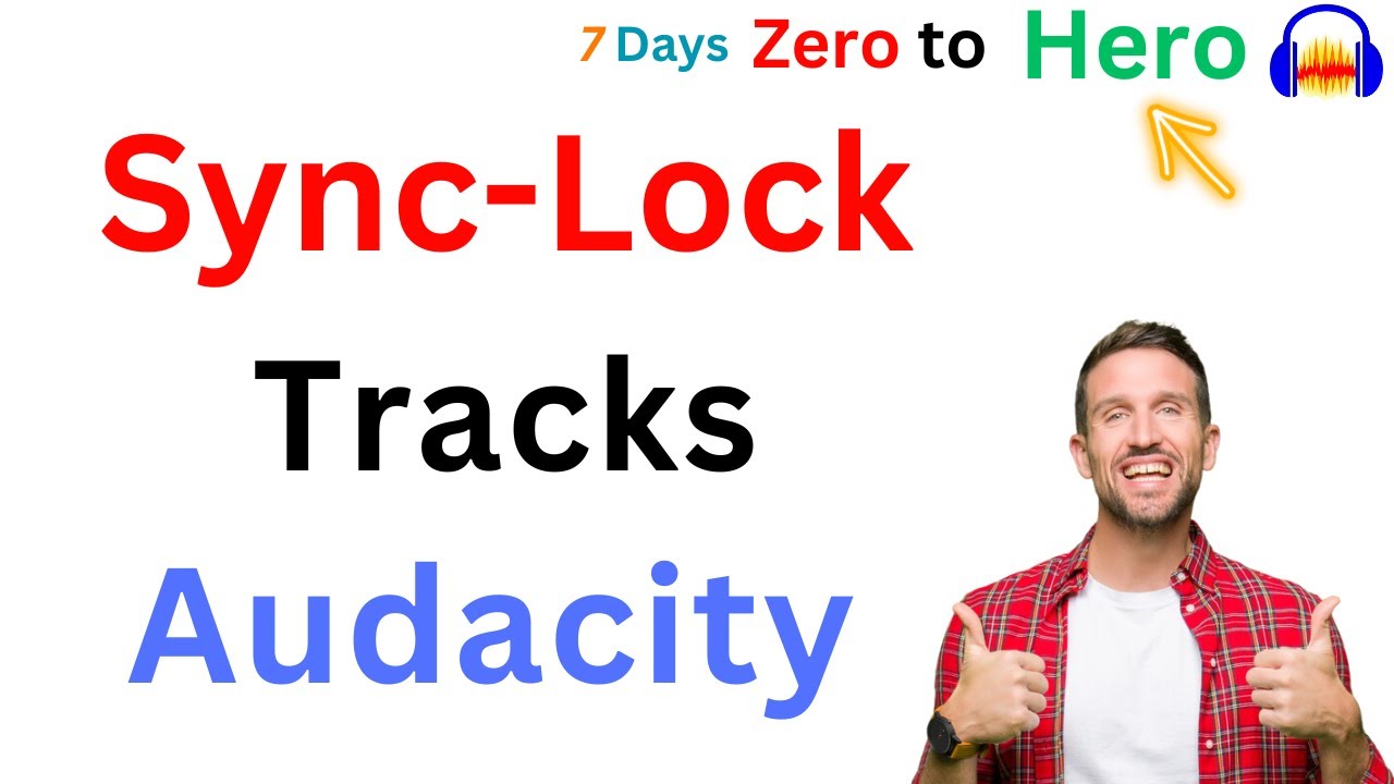 How to Sync lock multiple tracks in Audacity (Very helpful for Podcasters) - YouTube