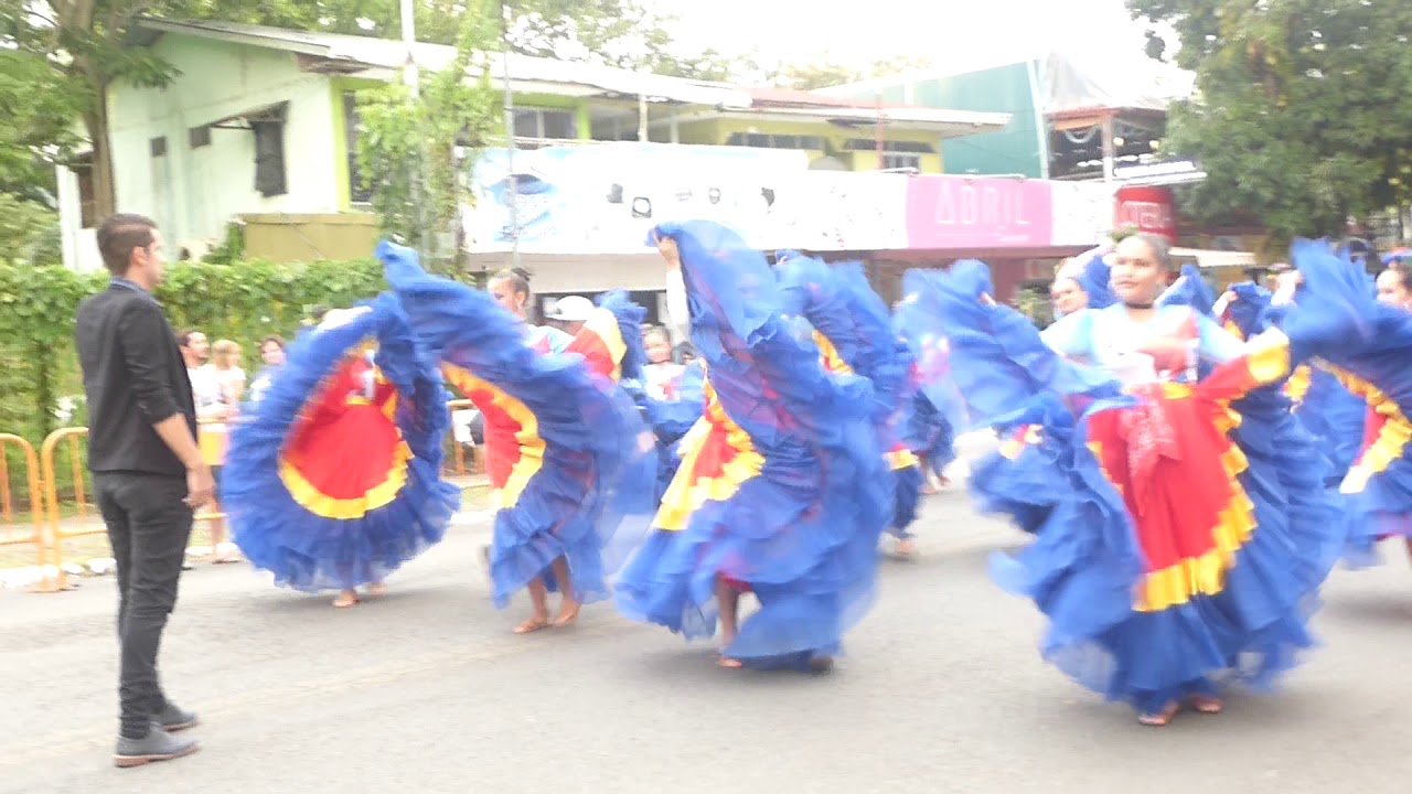Jaco Costa Rica Carnival Traditional Costumes - YouTube