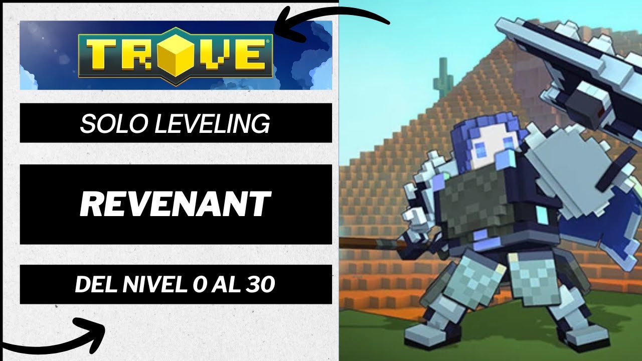 TROVE EP x SOLO LEVELING REVENANT 35 - YouTube