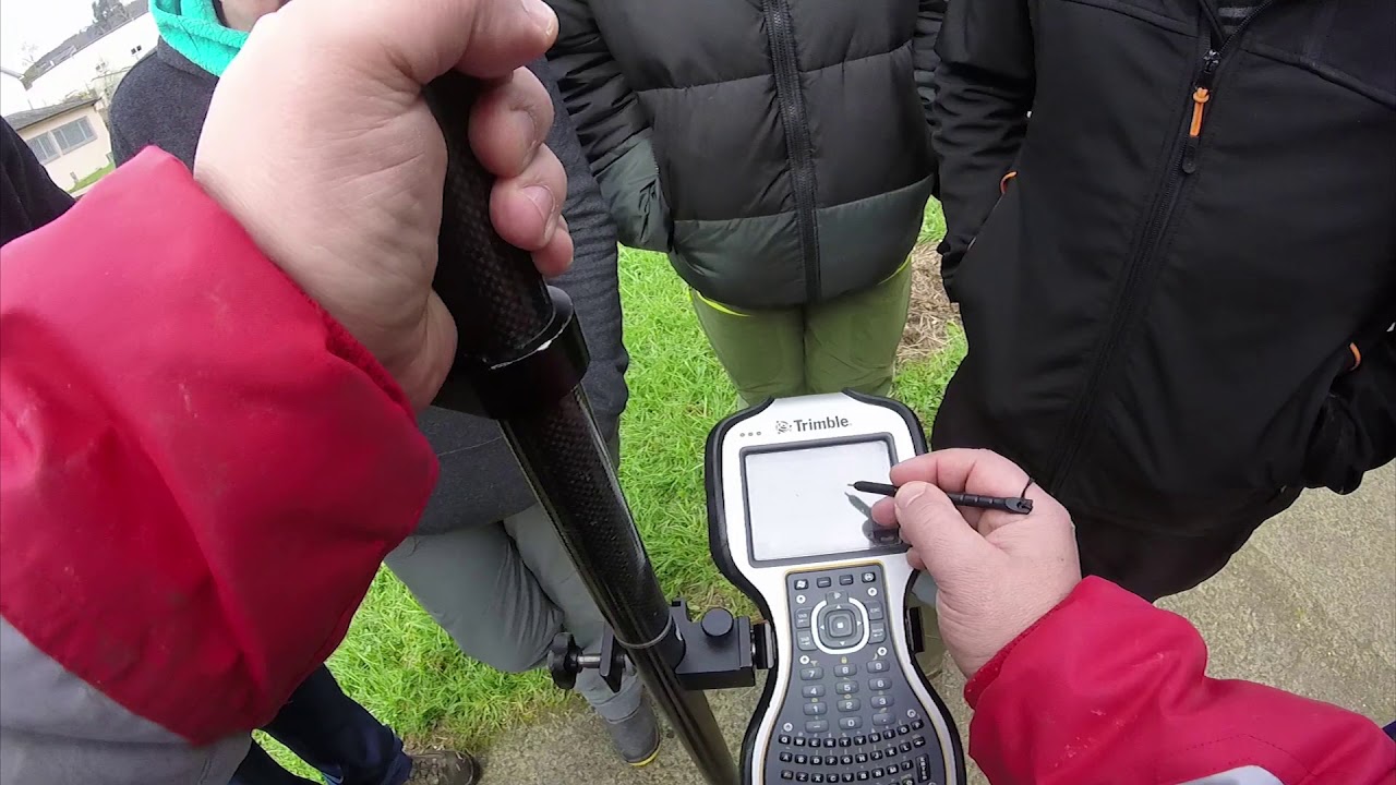 Tutorial trimble r10 configuracion de tipos de puntos en gps marca ...