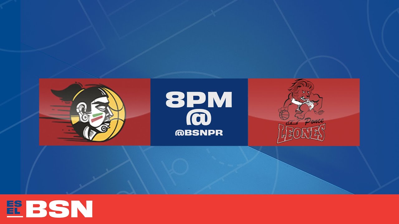 Indios de Mayagüez vs. Leones de Ponce – BSN 2022 - YouTube