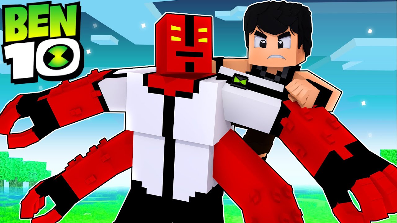 Minecraft: KEVIN 11 ME ATACOU *sugou o omnitrix* - BEN 10 ADDON Ep.07 ...