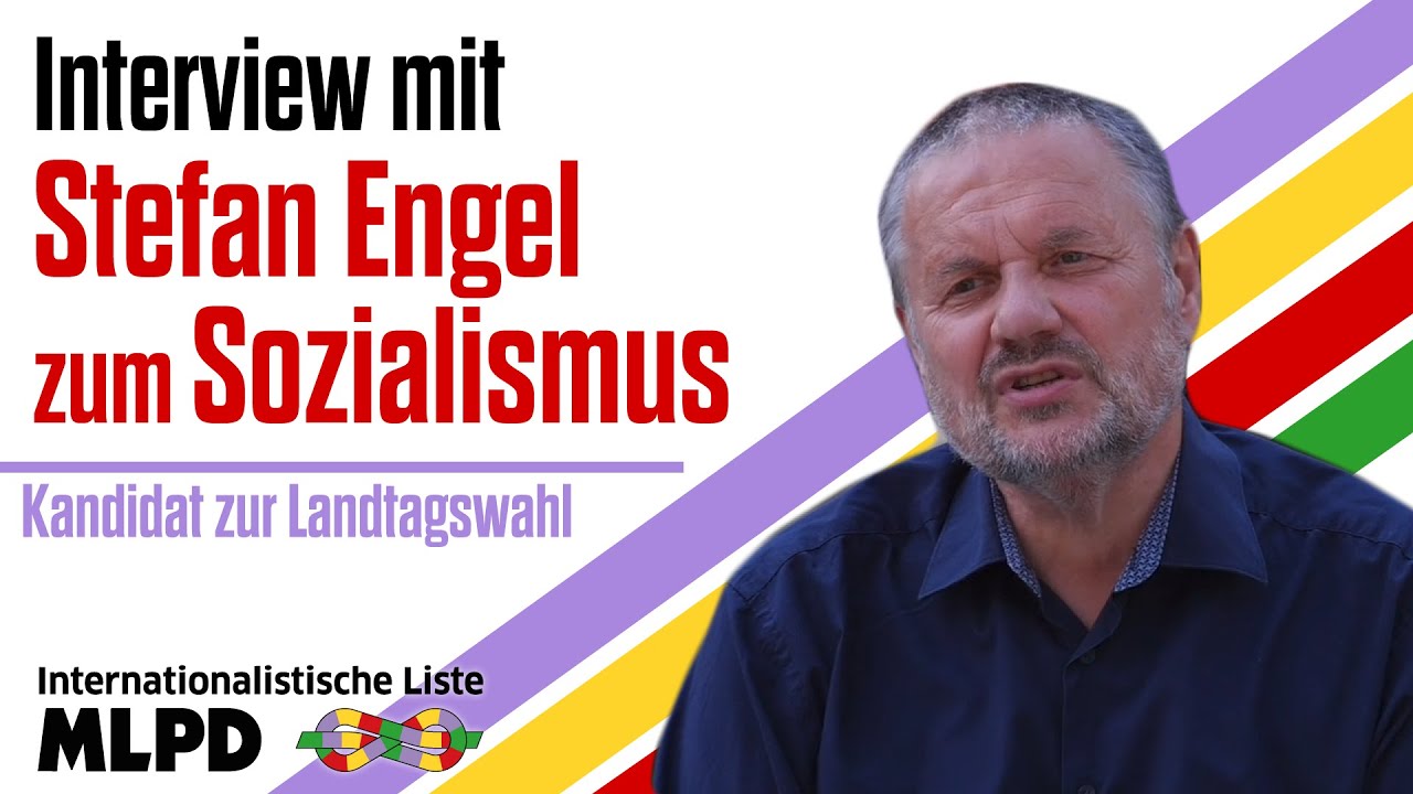 Interview mit Stefan Engel zum Sozialismus und Auswertung der DDR - YouTube
