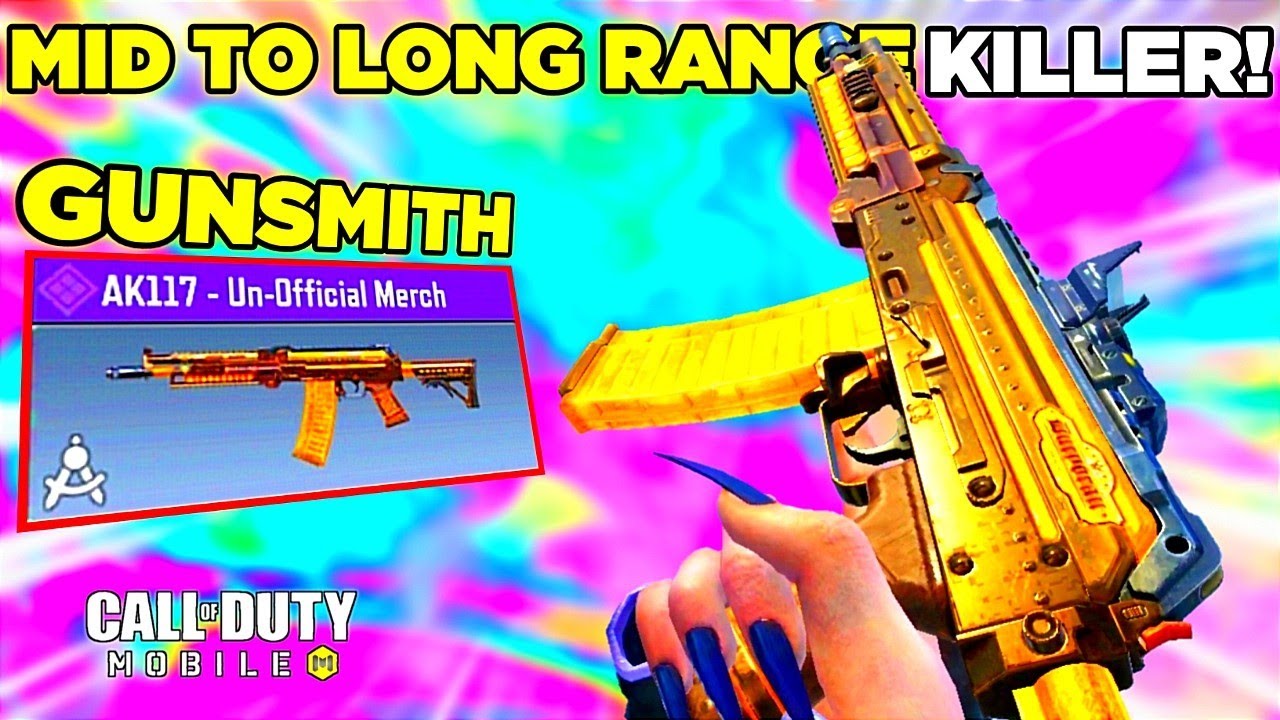 THIS AK117 STILL OP in MID TO LONG RANGE | BEST AK117 GUNSMITH CODM BR ...