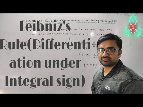 Leibniz's Rule(Differentiation under Integral sign) - YouTube