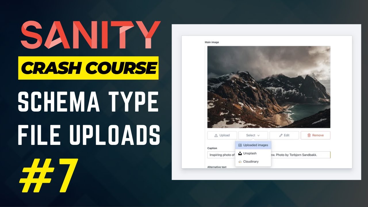 Uploading and Managing Files in Sanity Studio | Sanity crash course ...