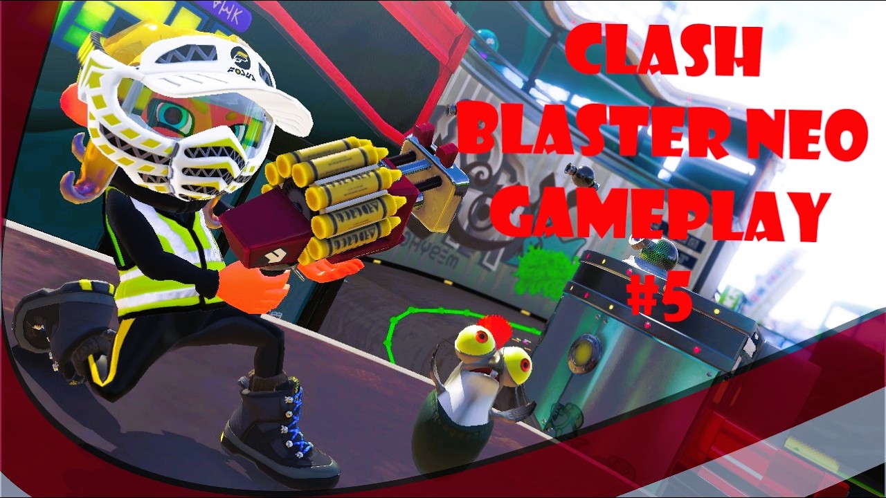 Clash Blaster Neo Gameplay #5 - Splatoon 3 | Anarchy Battle (TC) - YouTube