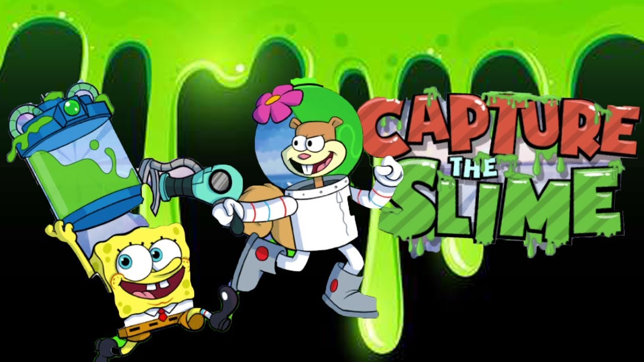 SpongeBob SquarePants Capture the Slime | Kids Games to Play Cartoon ...