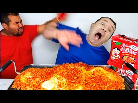 100 PAKET NOODLE YEDİM !