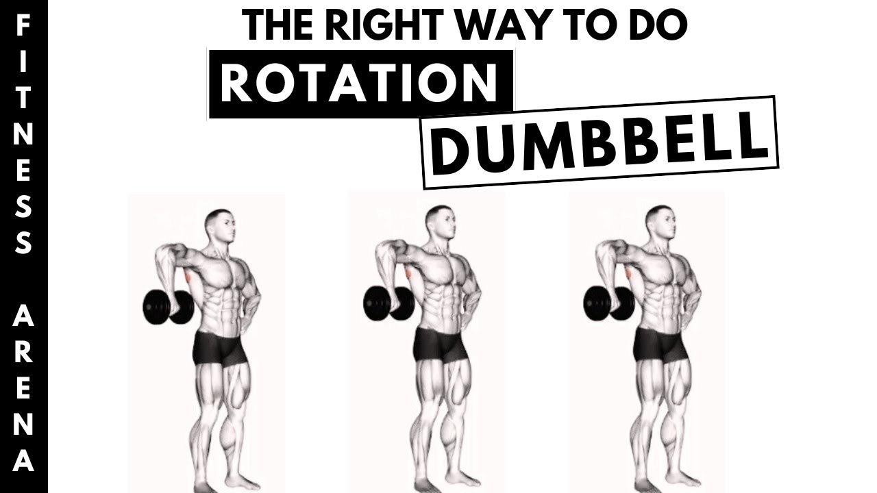 How to do Rotation Dumbbell | The Right Way | Fitness Arena - YouTube