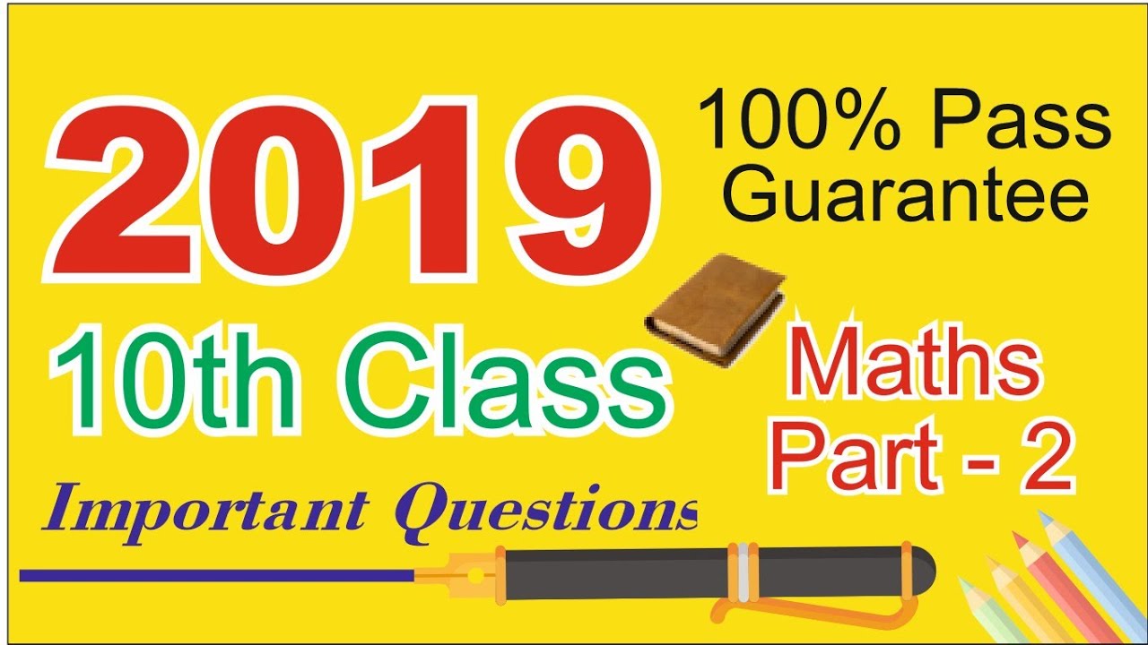 10th Class Most Important Questions 2019 (part-2) - YouTube