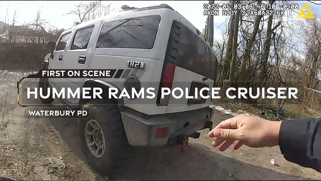 FRN: First On Scene - Hummer Rams Police Cruiser - YouTube
