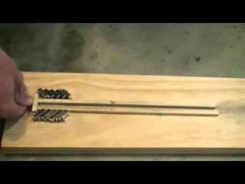 MAGNETIC RAIL GUN SCIENCE PROJECT III Neodymium - YouTube