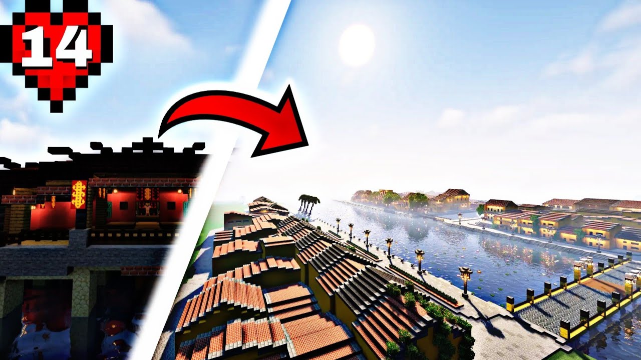 Tôi Xây THÀNH PHỐ HỘI AN - CHÙA CẦU Trong Minecraft Hardcore | TỰ HÀO ...