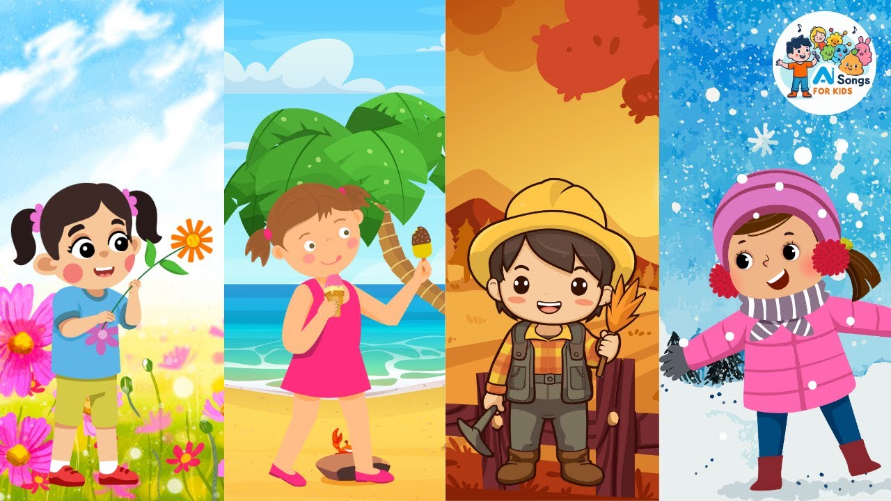 SEASONS SONG | Songs for Kids | Kids Songs - YouTube